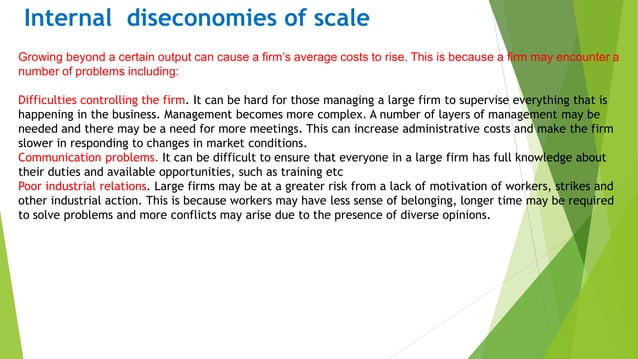 Chapter 20 Firms in IGCSE economics presentation | PDF | Mergers and ...