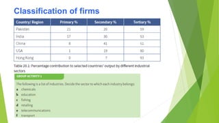 Chapter 20 Firms in IGCSE economics presentation | PDF