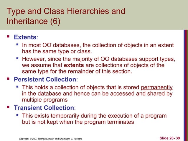 Database Management System and Object Dt | PPT