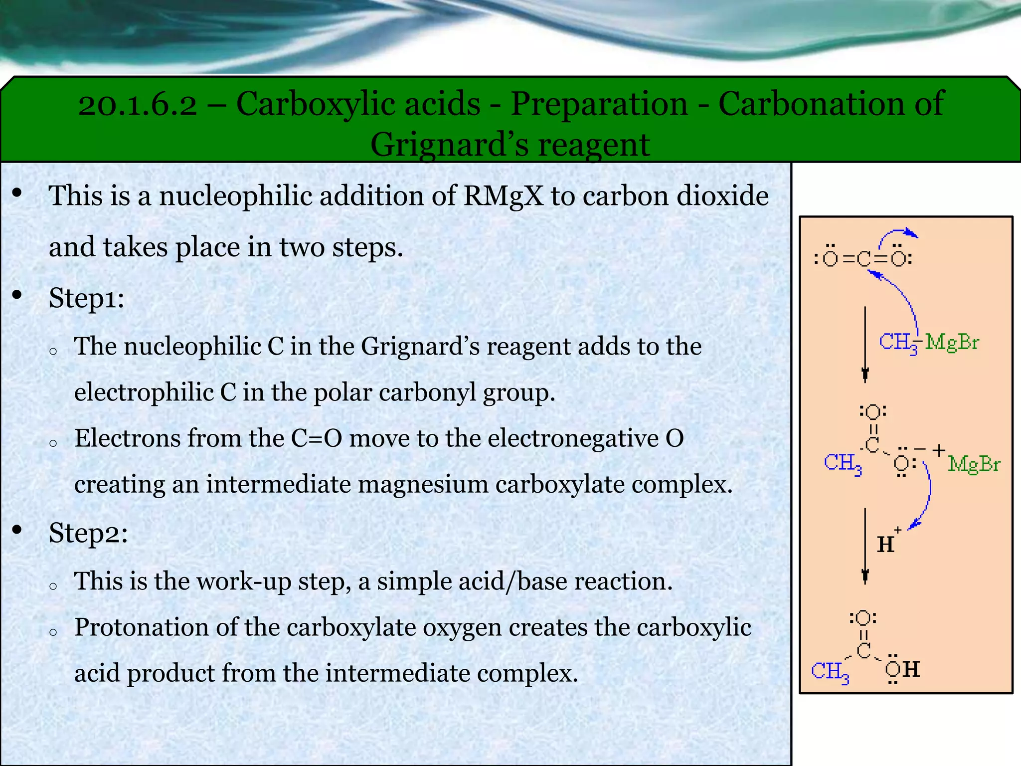 Chapter 20 carboxylic acids and functional derivatives | PPTX | Chemistry | Science
