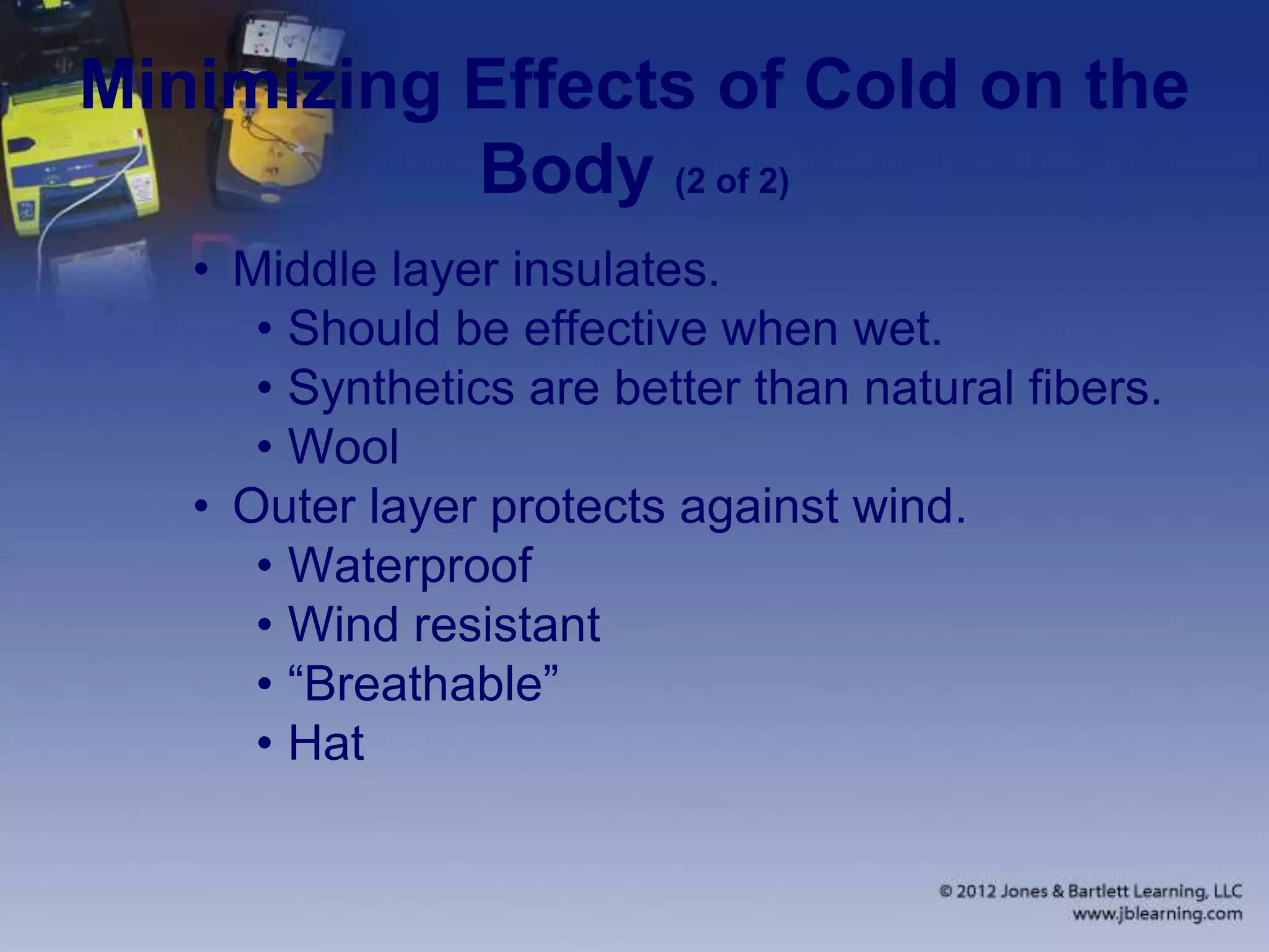 Chapter 20 Cold-Related Emergencies | PPTX