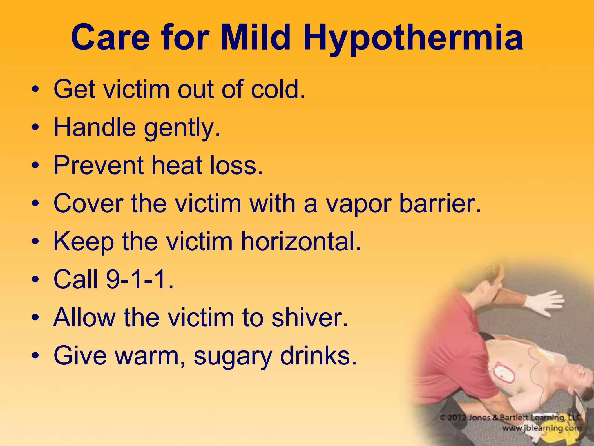 Chapter 20 Cold-Related Emergencies | PPTX