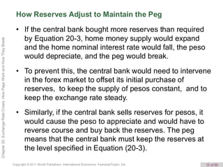 Chapter 20- Exchange rate crisis Feenstra and Taylor | PDF