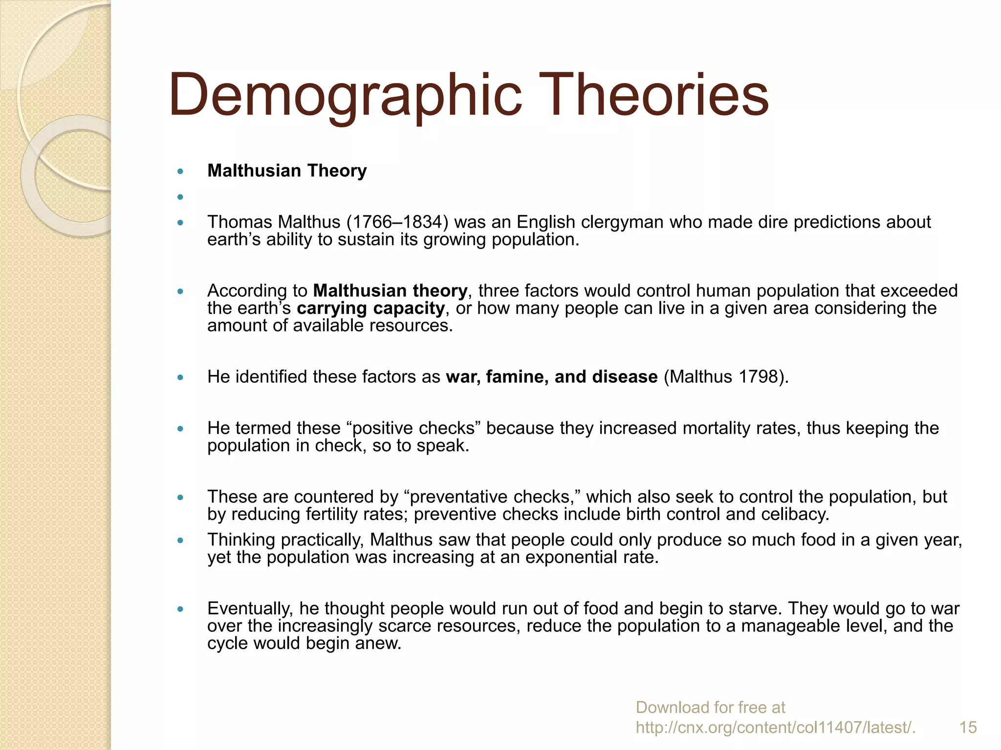 Chapter 20 population, urbanization, and the environment | PPTX