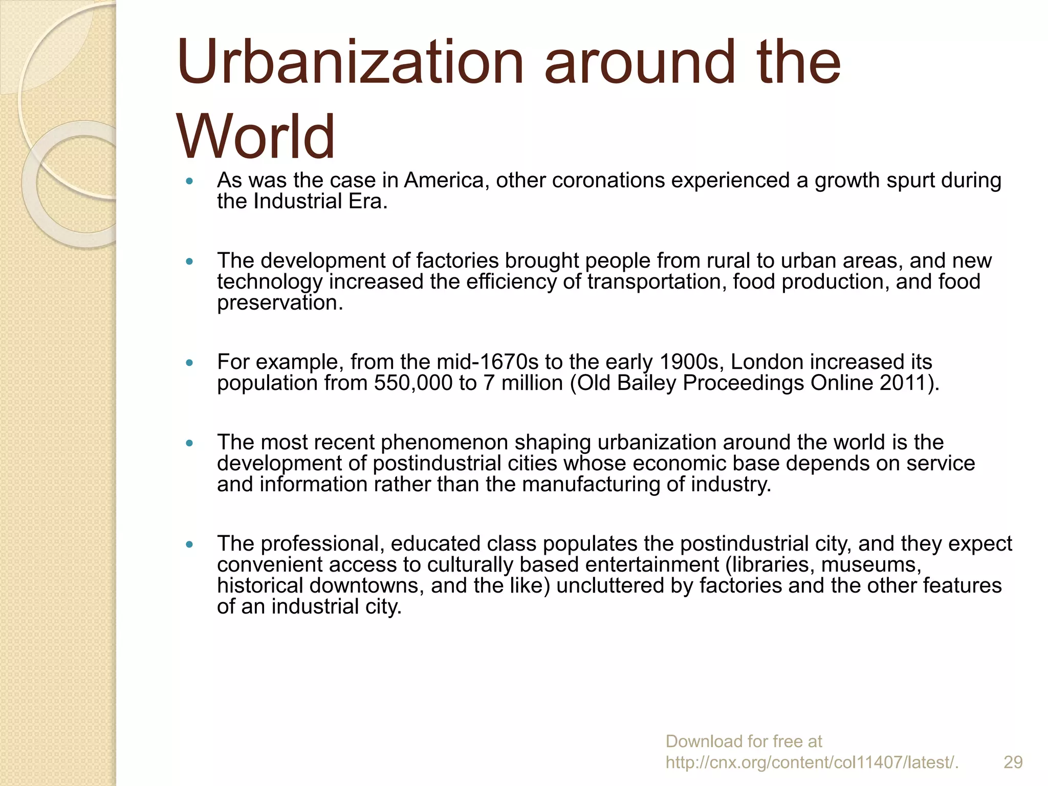 Chapter 20 population, urbanization, and the environment | PPTX