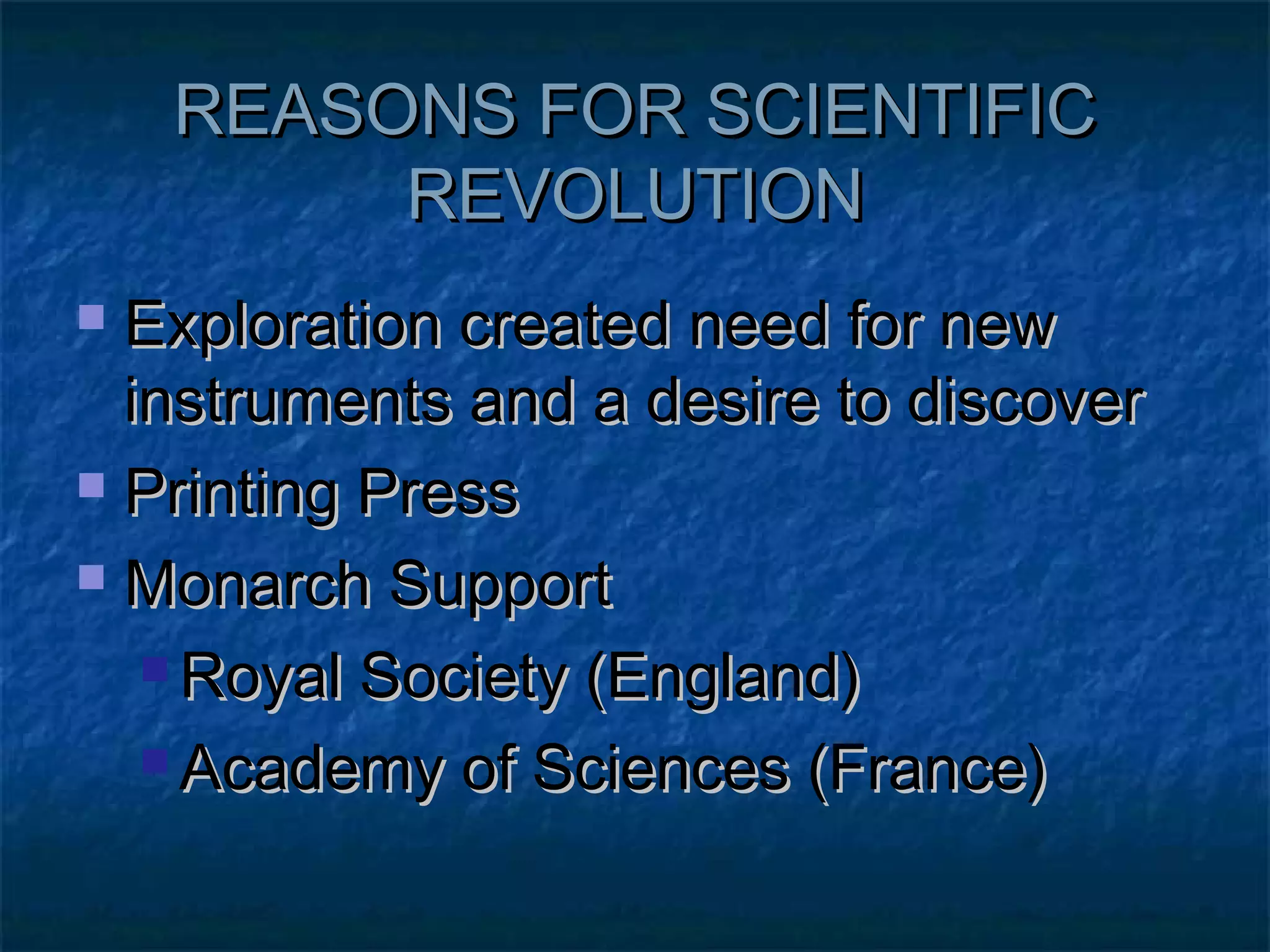 Chapter 20 scientific revolution | PPT