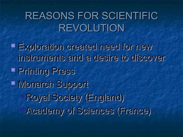 Chapter 20 scientific revolution | PPT