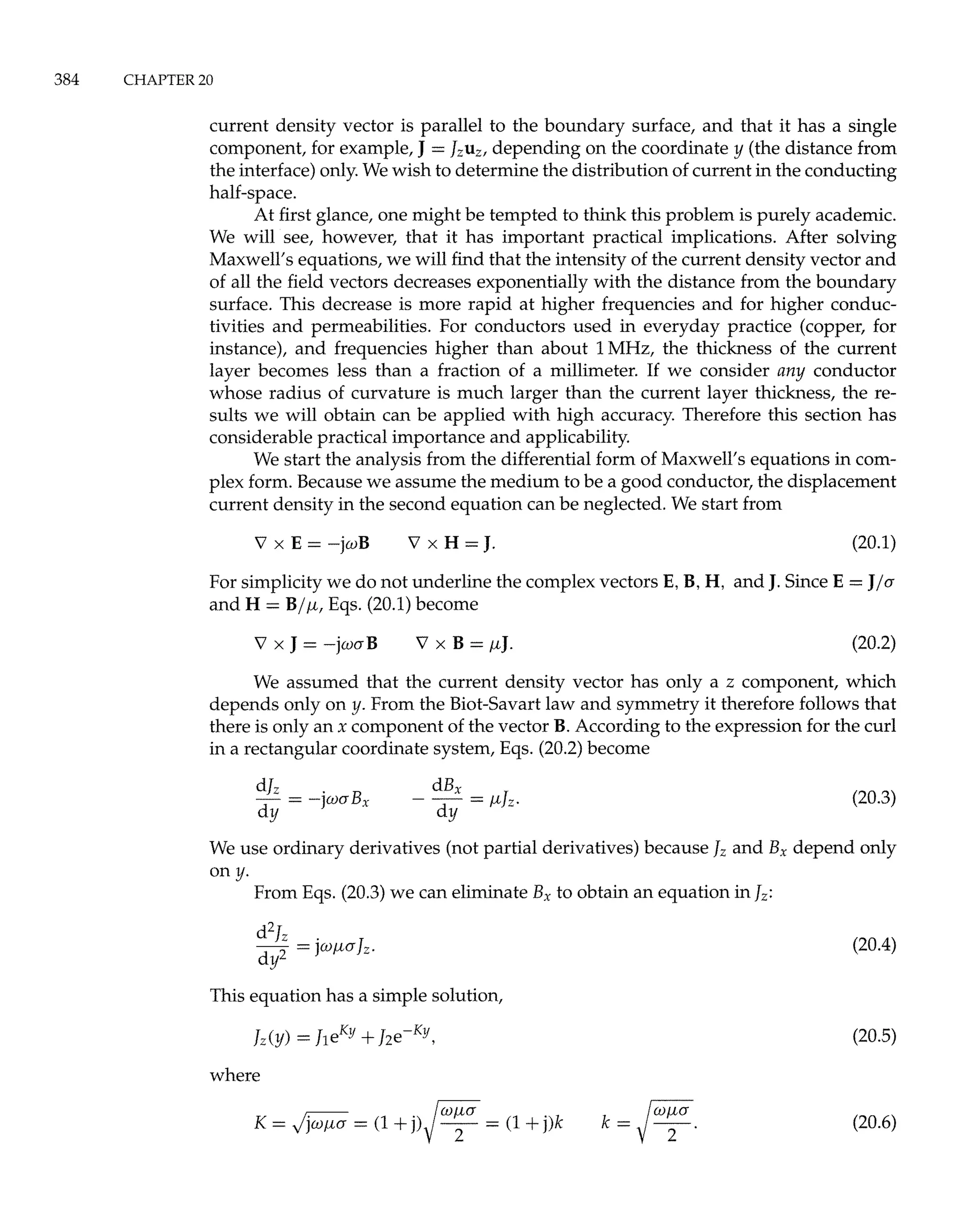 Chapter 20 the skin effect | PDF