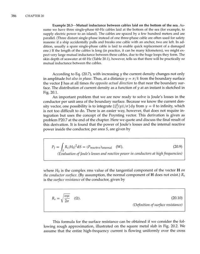 Chapter 20 the skin effect | PDF