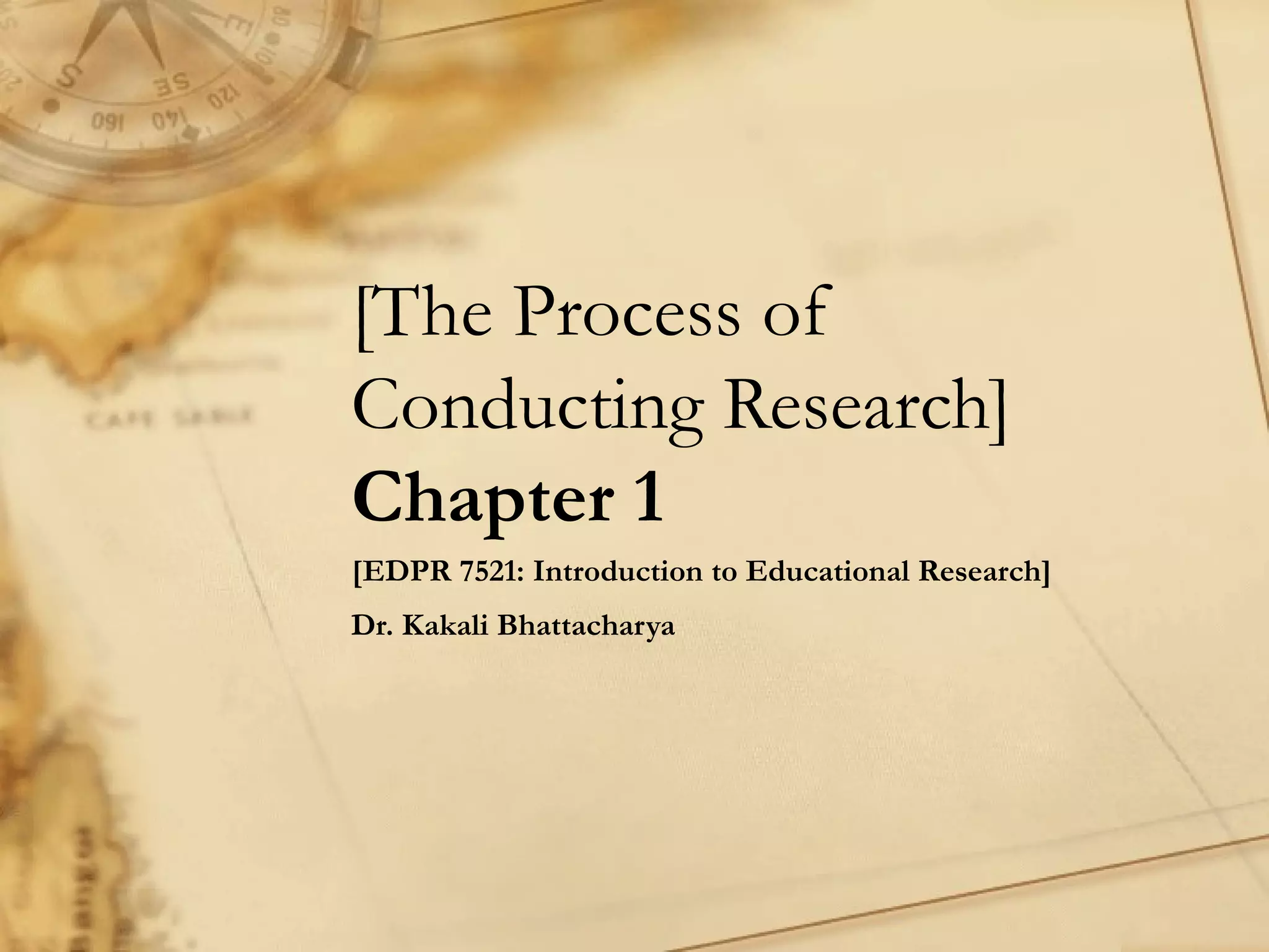 Process of Conducting Research | PPT