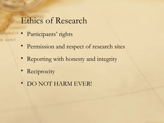 Process of Conducting Research | PPT