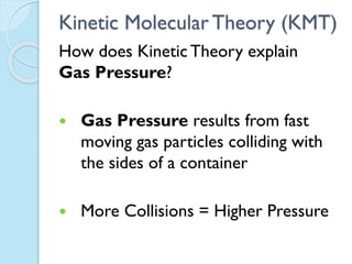 Comprehensive Overview of Gas Laws and Kinetic Molecular Theory | PDF