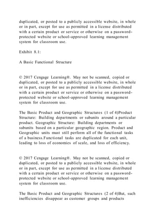 Chapter© 2017 Cengage Learning®. May not be scanned, copie | PDF