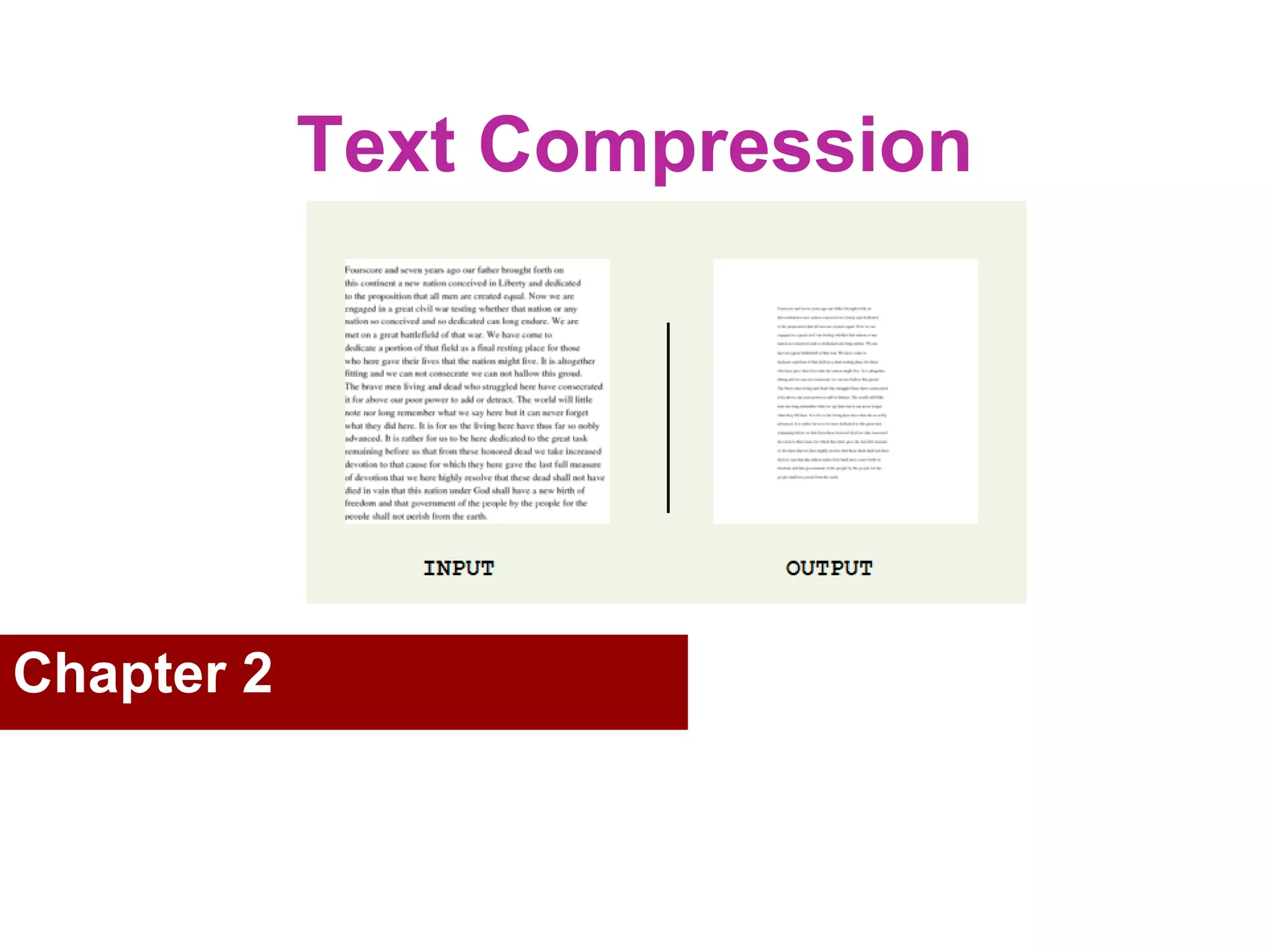 Chapter%202%20 %20 Text%20compression(2) | PPT