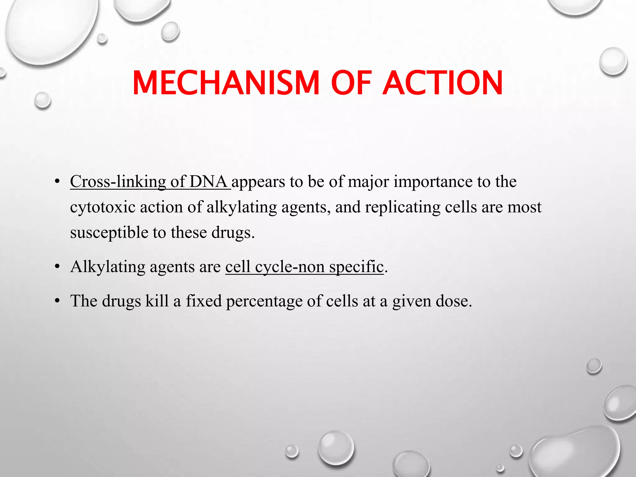 Chapter 20 alkylating agent extra | PPT