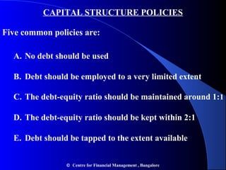 Chapter20 capital structure_decision | PPT
