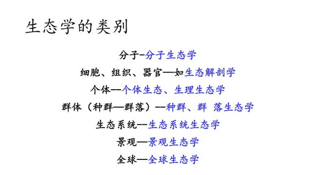 Chapter 20 ecosystem chinese | PPT