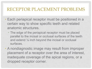 Chapter 20: Exposure and Technique Errors | PPT