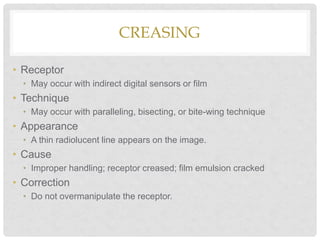 Chapter 20: Exposure and Technique Errors | PPT