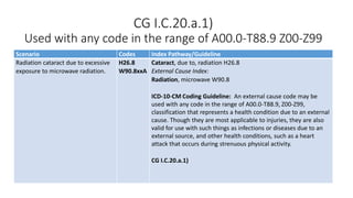 Chapter 20 ICD-10-CM Coding Guidelines 2019 | PDF