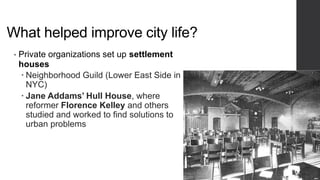 Chapter 20: Immigrants and Urban Life | PPTX