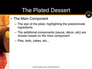 Chapter 20 plated dessert | PPT