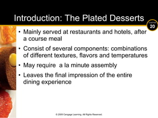 Chapter 20 plated dessert | PPT