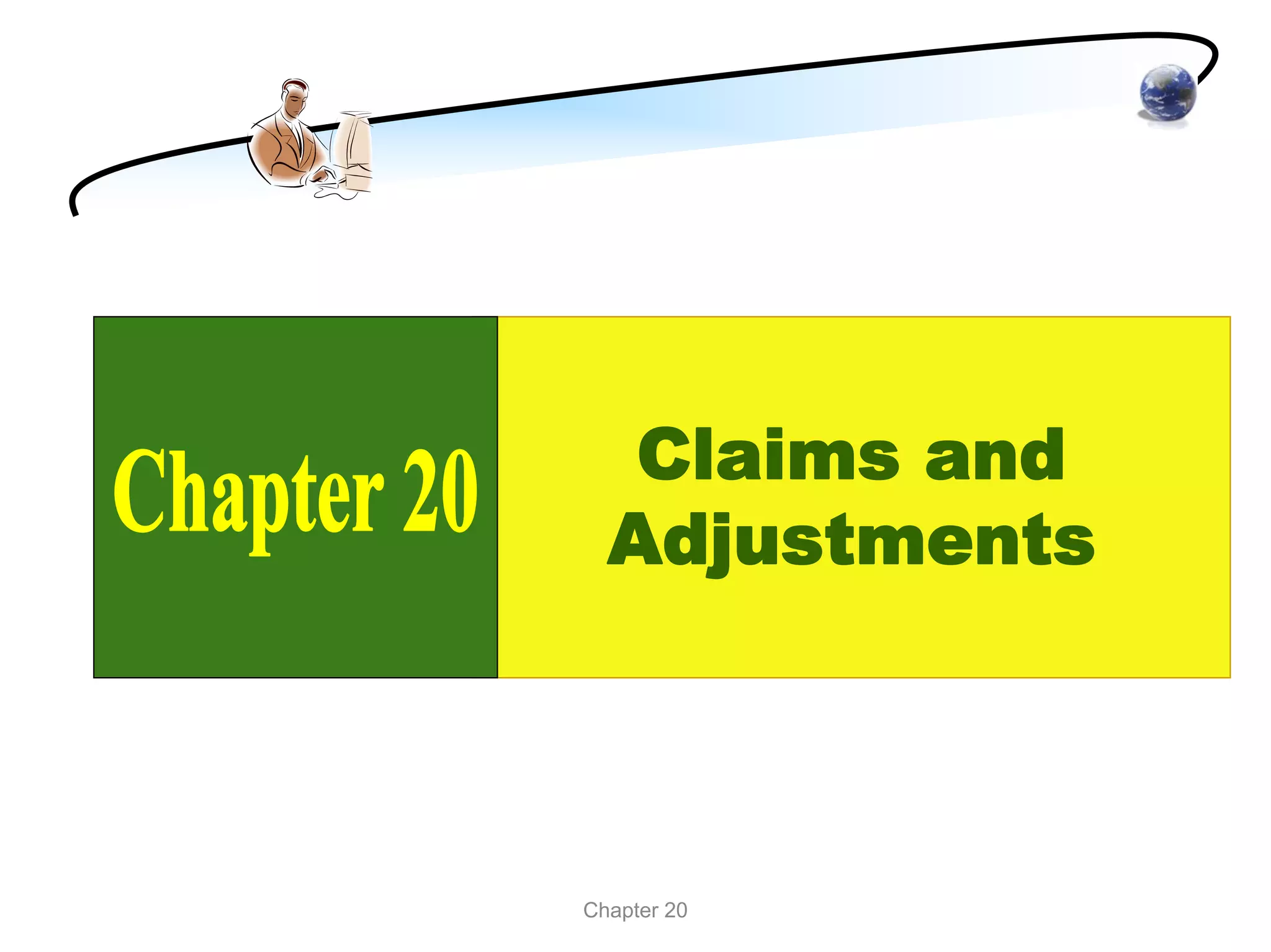 Claims and adjustments | PDF