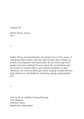 Chapter 20Public Policy Issues20-P.docx