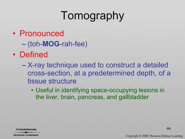 Chapter20 radiology and diagnostic imaging terminology | PPT