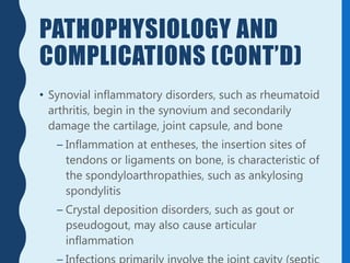 Chapter 20 Rheumatologic Disorders | PPT