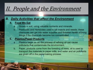 Chapter 20 section 1 notes (population impact on the environment ...