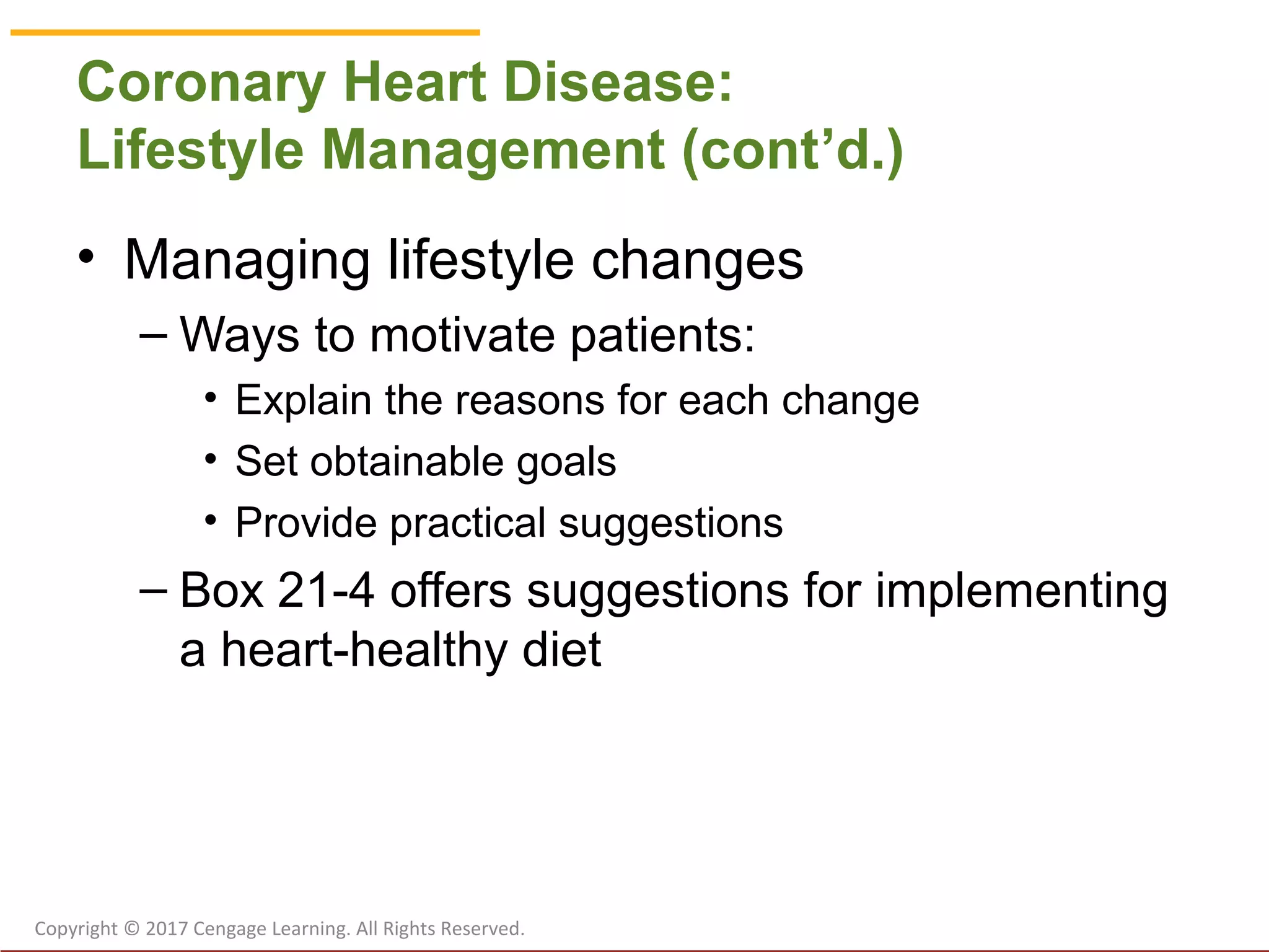 Chapter 21 Nutrition and Cardiovascular Diseases | PPT