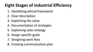 Industrial Efficiency | PPTX