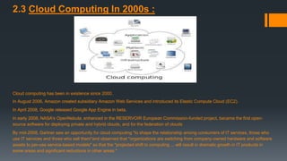 Cloud Compting History. | PPT