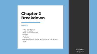 Overview of ICD-10-CM | PDF