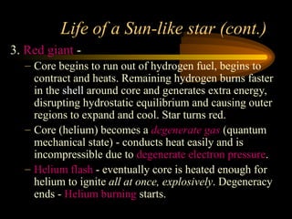 Stellar evolution - the main sequence.ppt