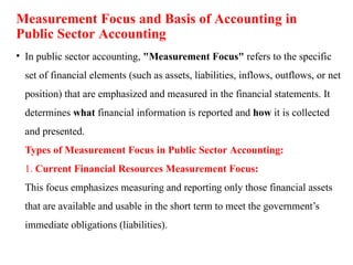 Chapter 2 Principles of Accounting and Financial Reporting of Public ...