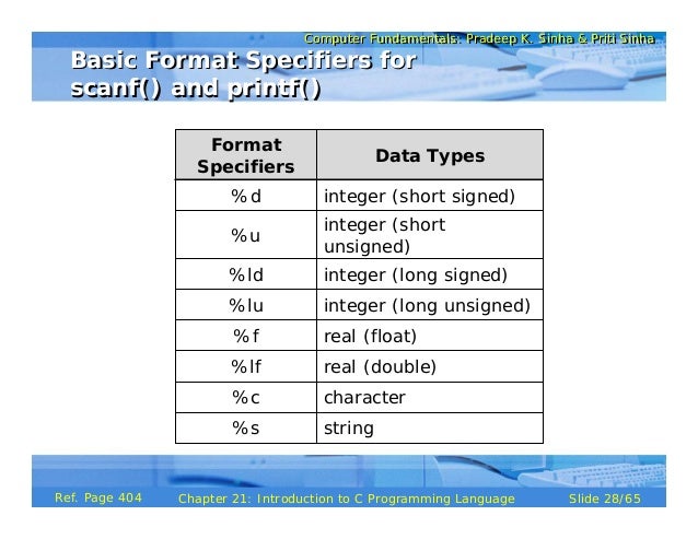 Chapter 21 C Language 