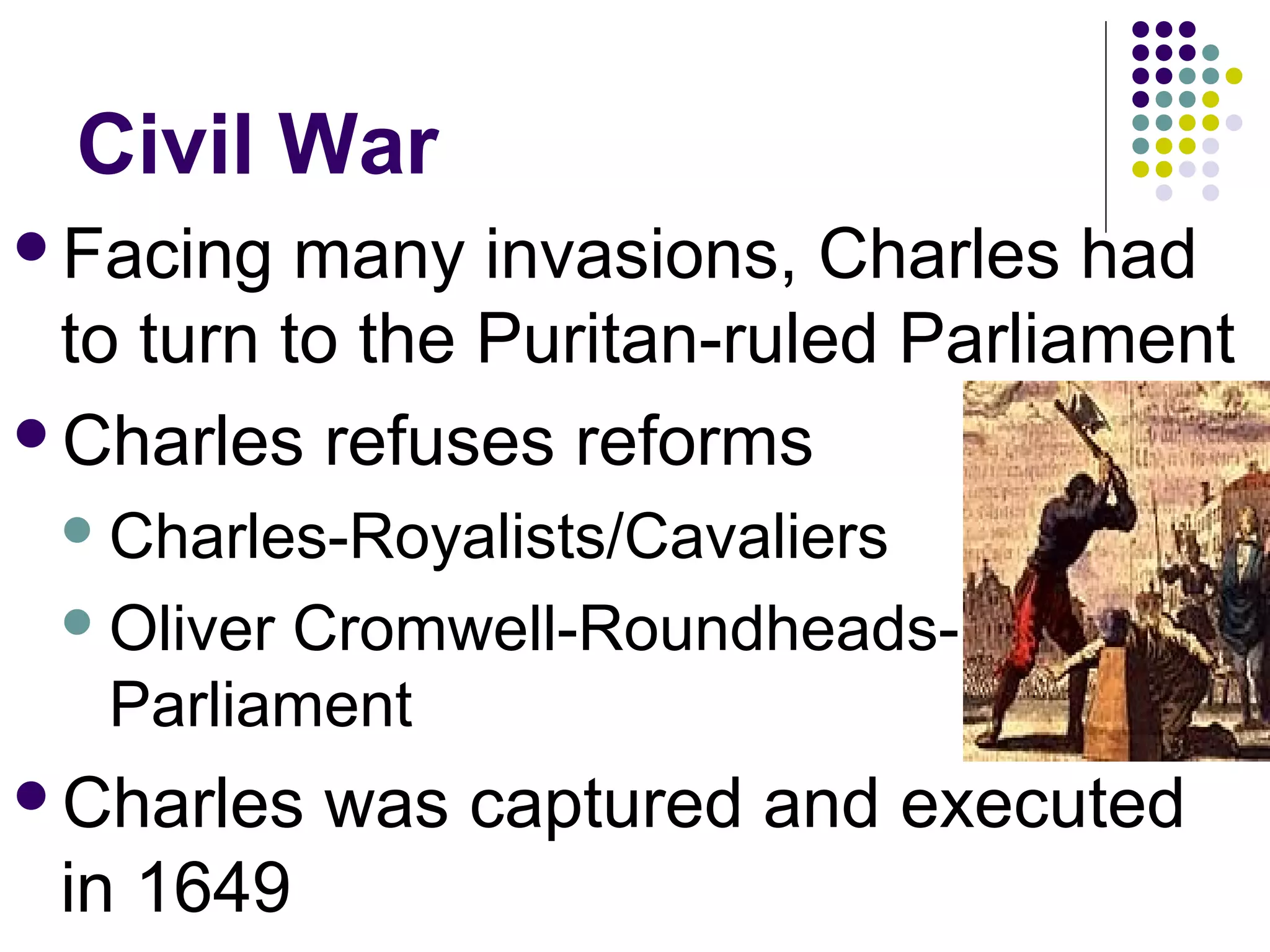 Chapter 21 english civil war | PPT