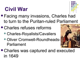 Chapter 21 english civil war | PPT