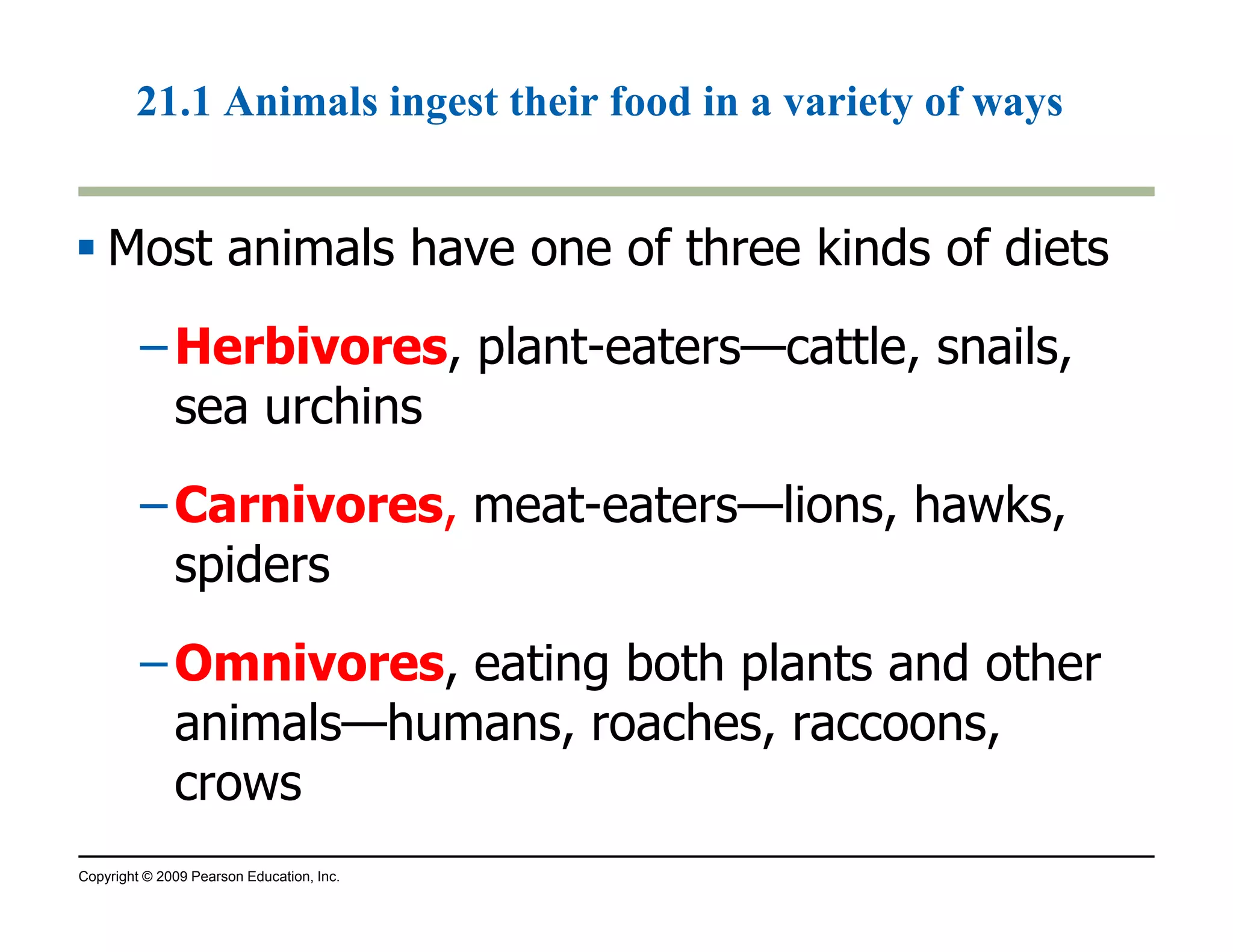 Chapter 21 nutrition and digestion [compatibility mode] | PDF
