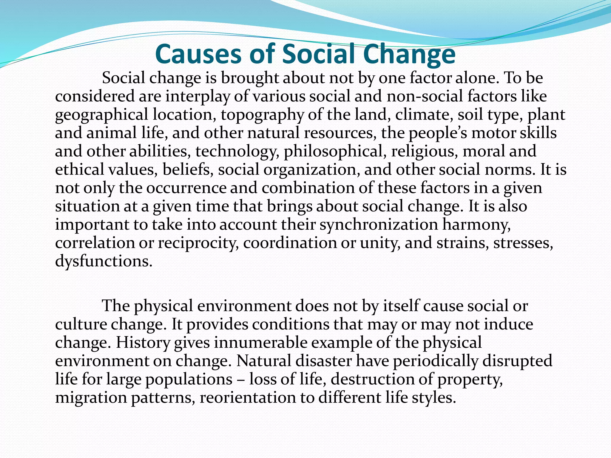 Chapter 21 social change | PPTX