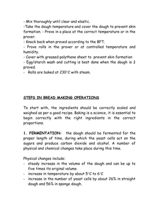 Chapter 21 bread | DOC