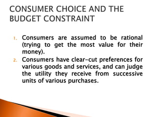 Chapter21consumerbehaviorandutilitymaximization 120117113121-phpapp02 ...