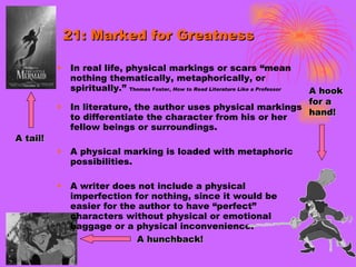 Chapter 21 marked for greatness | PPT | Fiction | Books and Literature
