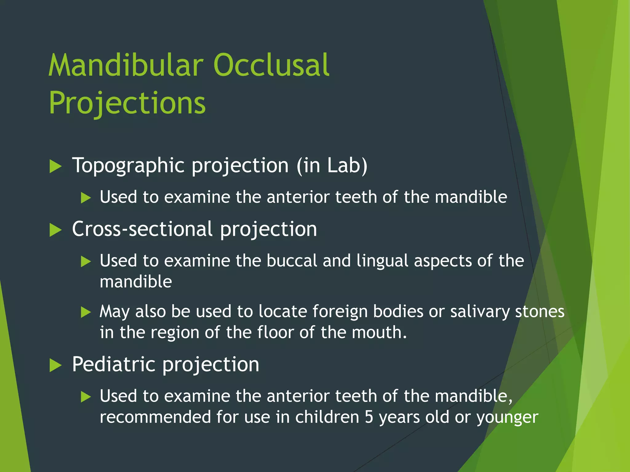 Chapter 21: Occlusal and Localization Technique | PPT