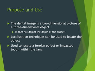 Chapter 21: Occlusal and Localization Technique | PPT