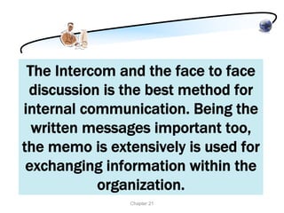 Other methods of written communication: Memo, Fax, email | PDF