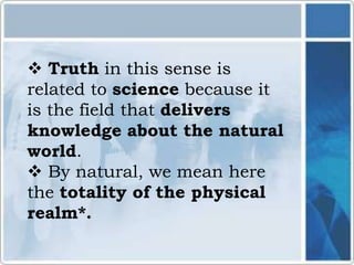 Chapter 2_1 The Domains of Truth in philosophy.pptx